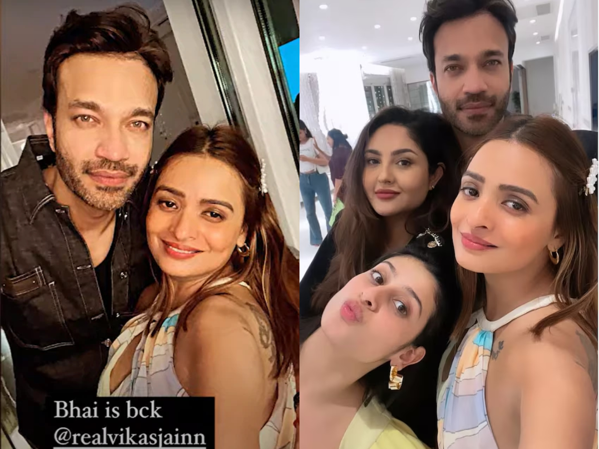 After Bigg Boss 17 Eviction Vicky Jain Parties With Sana Khan Ayesha